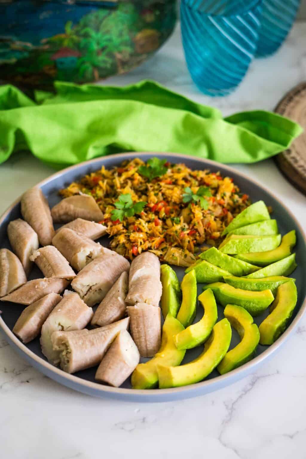 Green Figs and Saltfish